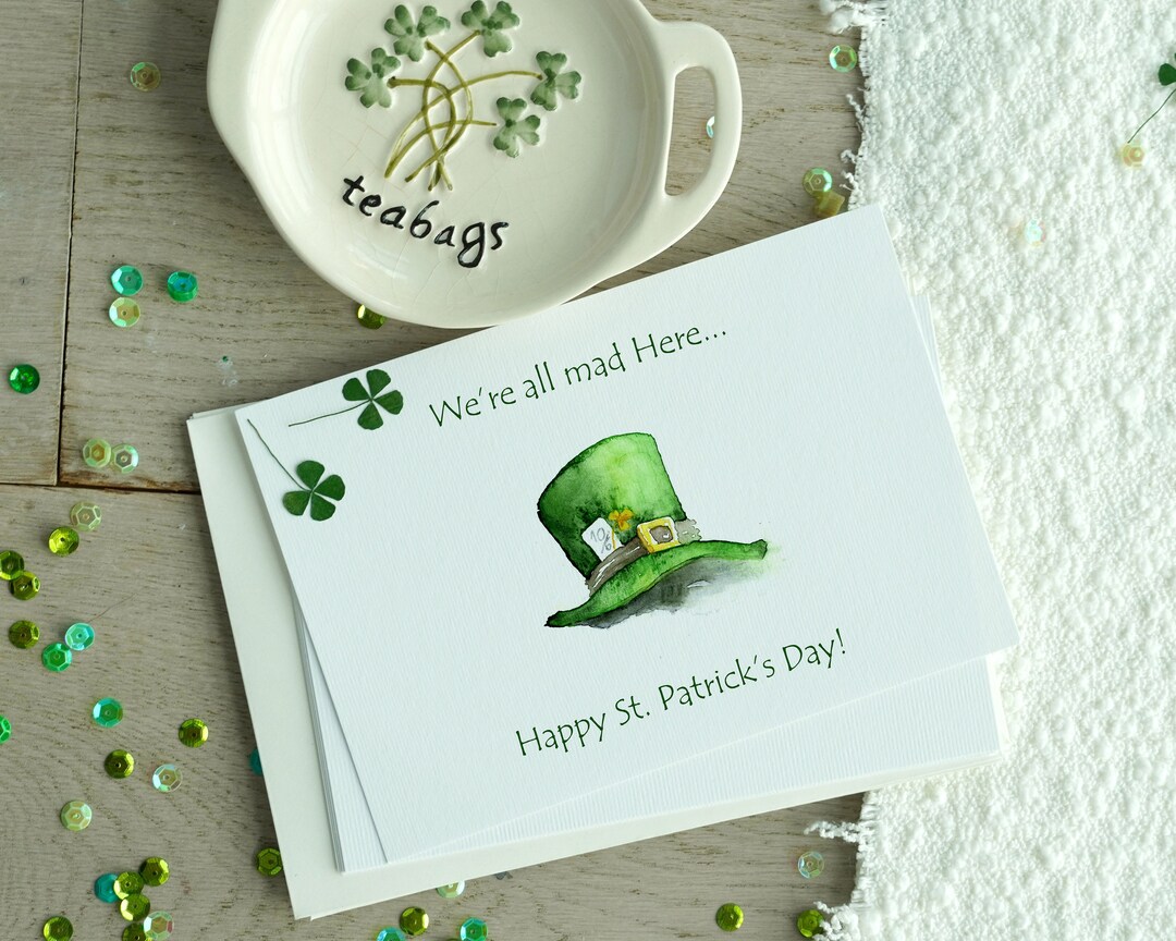 Happy St Patrick's Day Card Set, Funny St Patrick's Day Card ...
