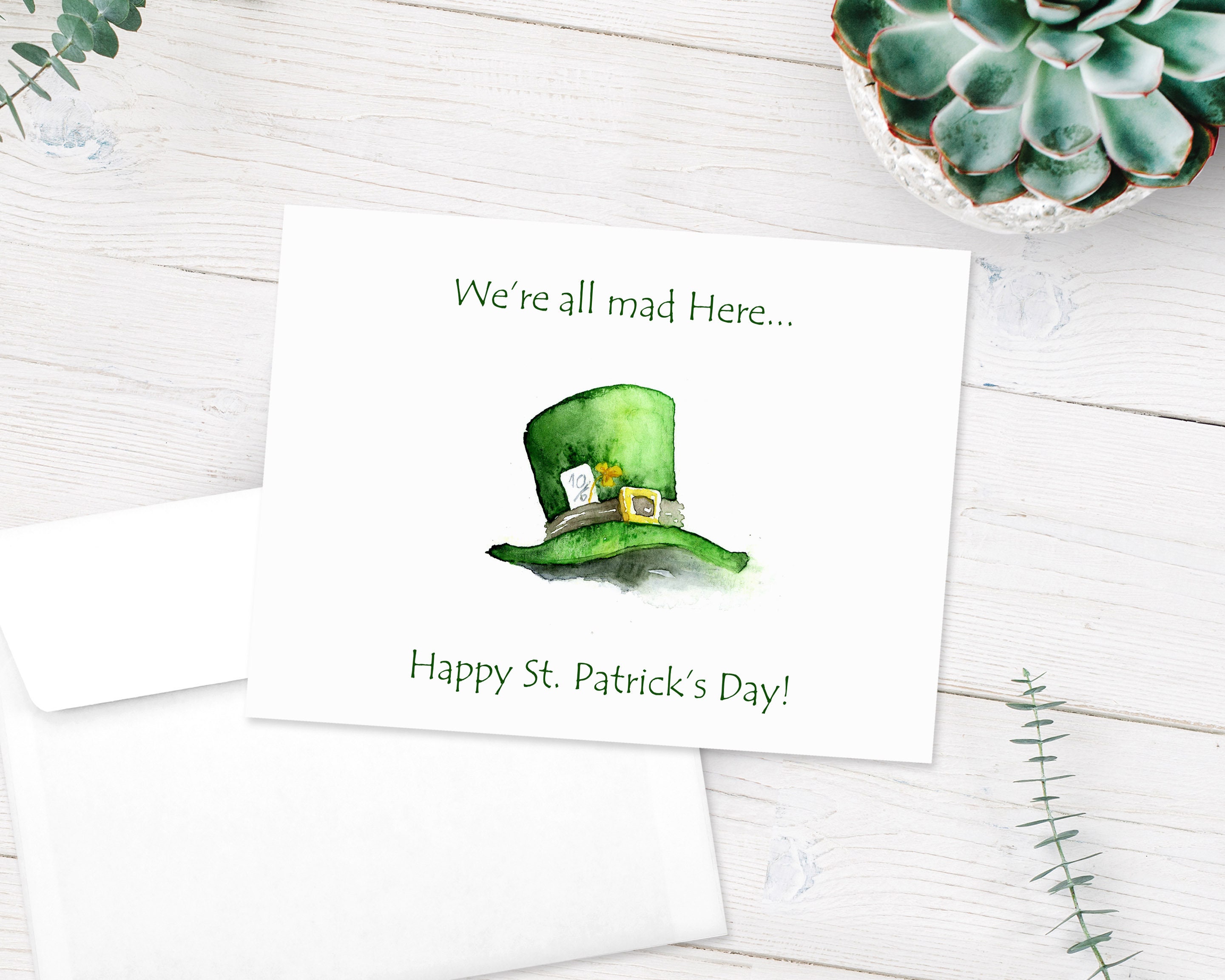 Happy St Patrick's Day Card Set, Funny St Patrick's Day Card ...