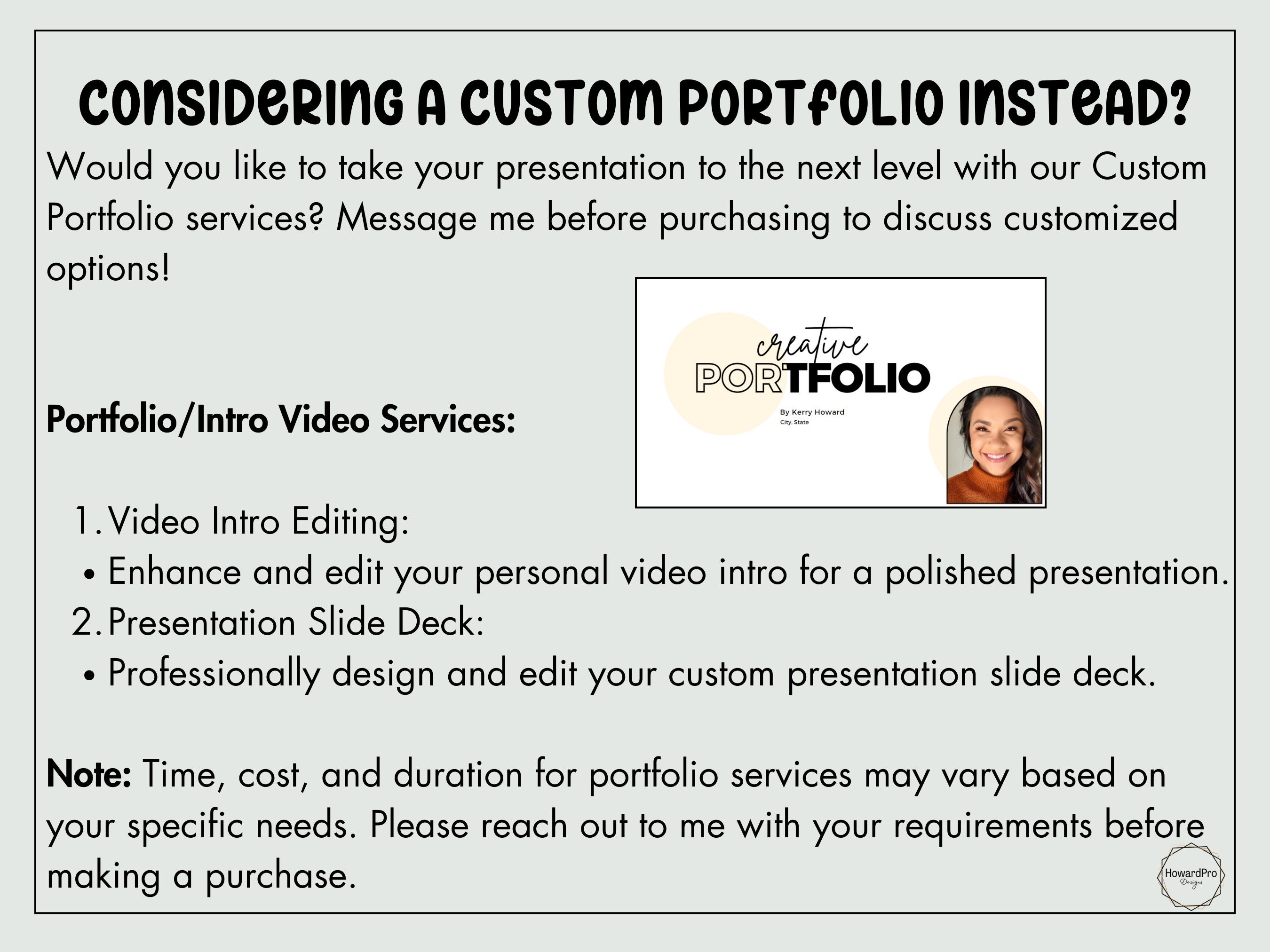 Resume Video Personalized All About Me Custom Introduction Video Editor ...