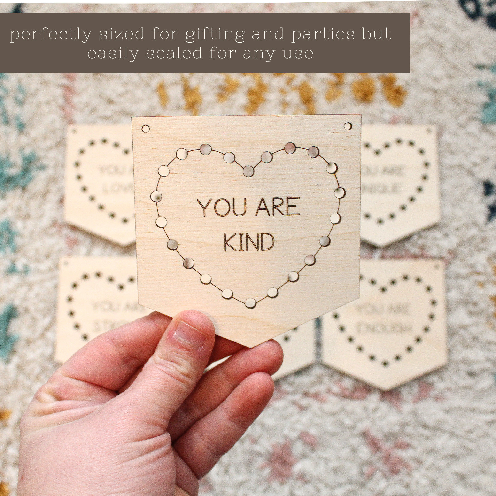 SVG Valentine's Heart Lacing Set File for Laser Cutting Kid's Mantra ...