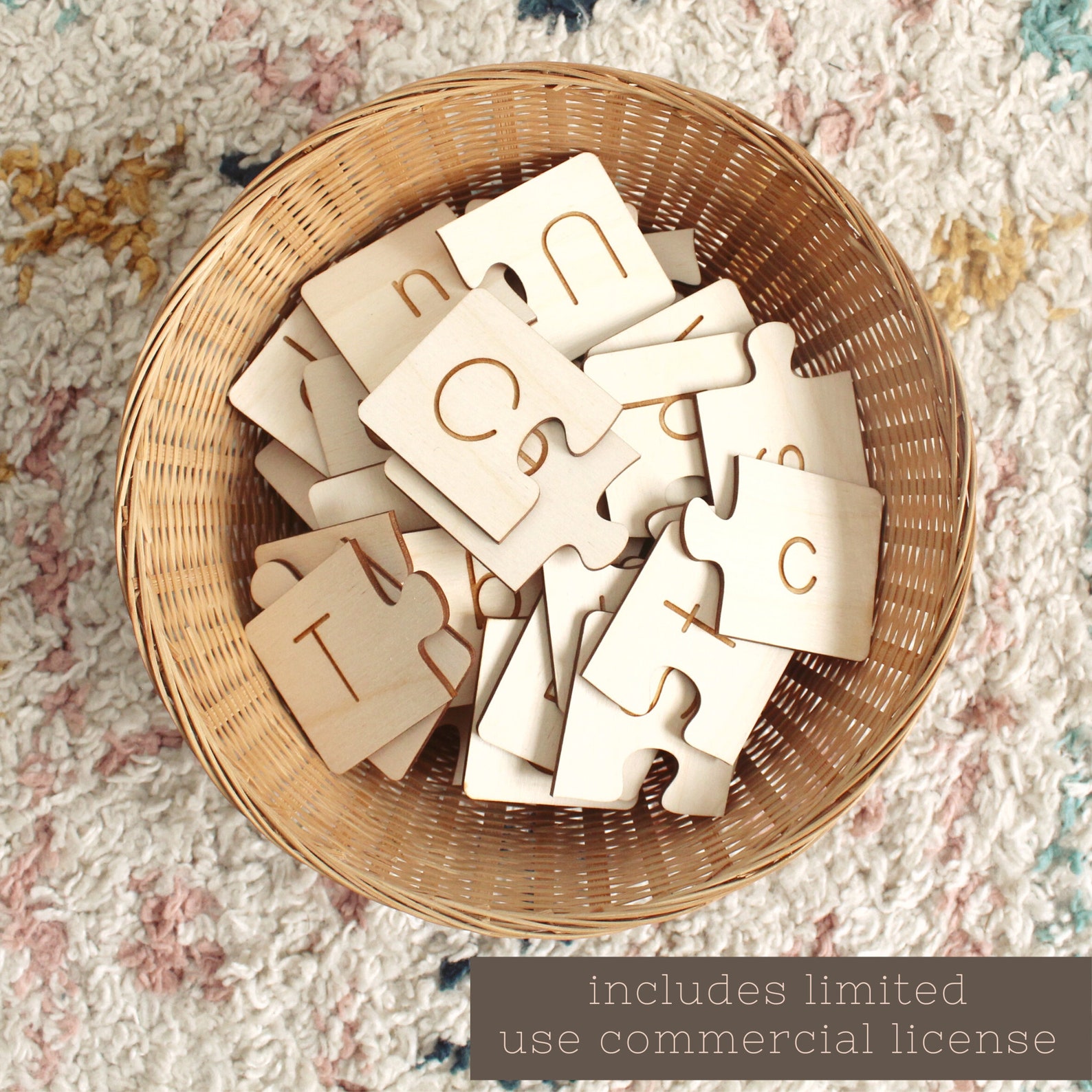 SVG Alphabet Matching Puzzles for Laser Cutting Letter - Etsy