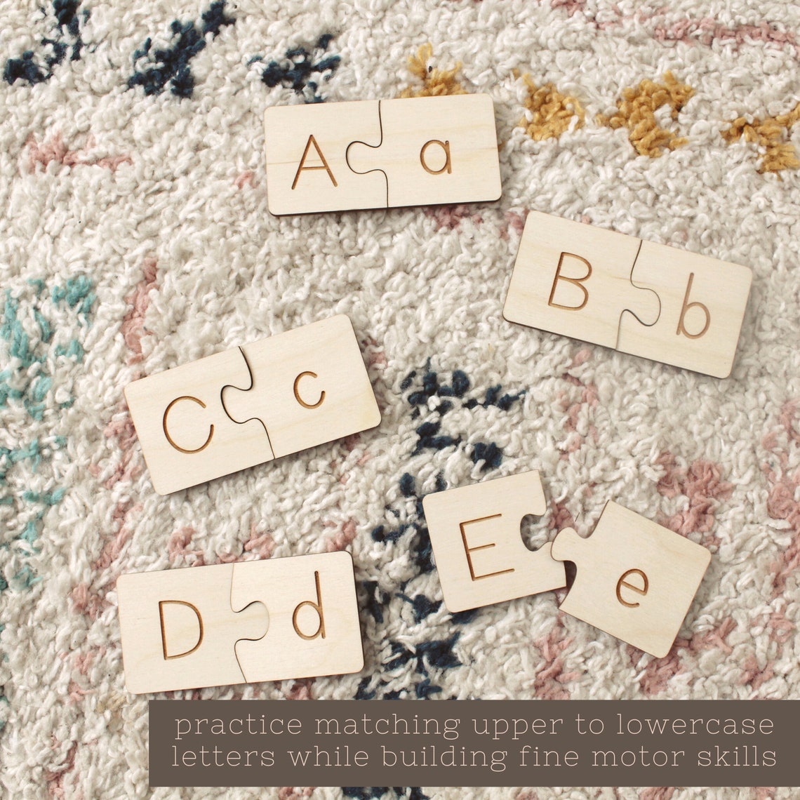 SVG Alphabet Matching Puzzles for Laser Cutting Letter - Etsy