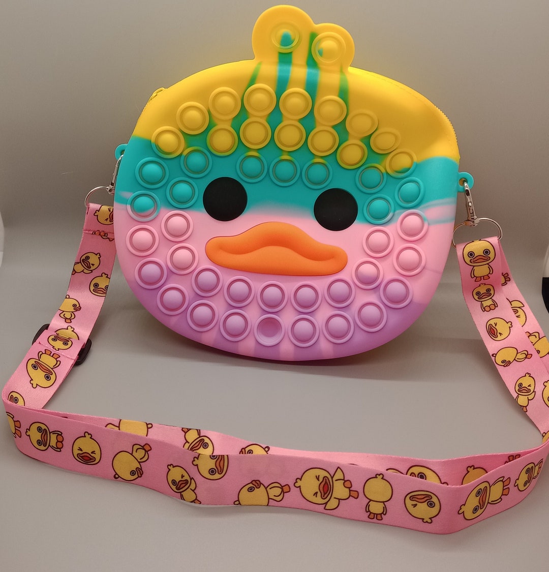 Medium Rubber Duck Bubble Popper Purse - Etsy