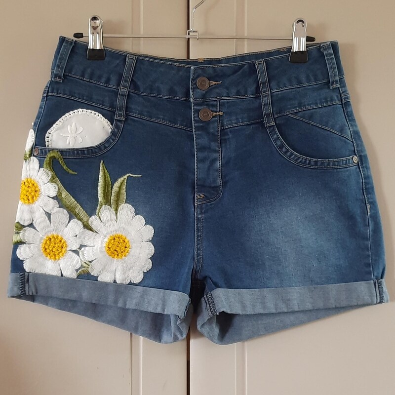 Embellished Shorts - Etsy