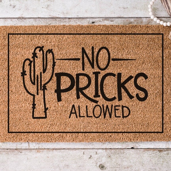 Rude Door Mat - Etsy