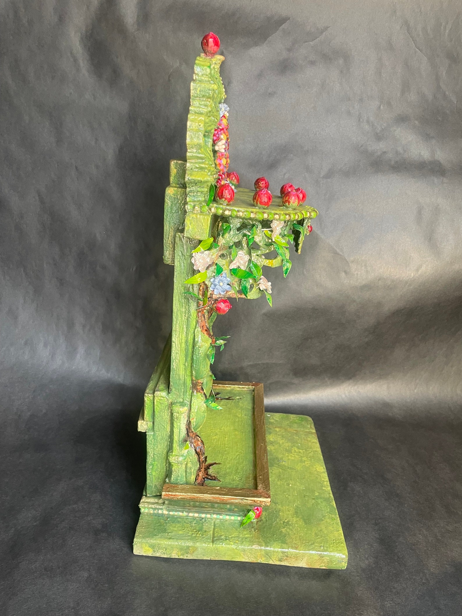 Woodland Shrine/altar. Featuring Mother Earth, Diving Goddess, All ...