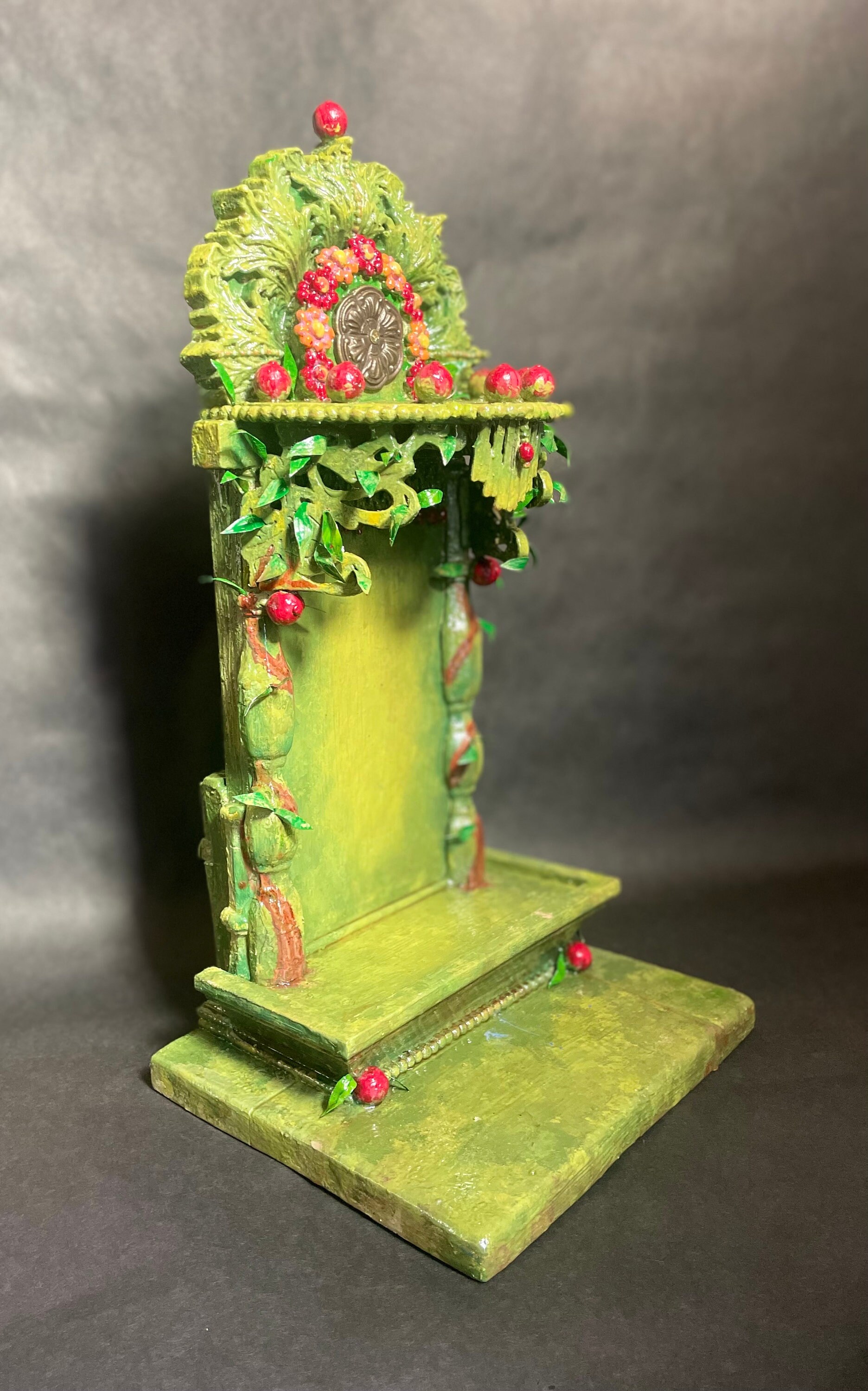 Woodland Shrine/altar. Featuring Mother Earth, Diving Goddess, All ...