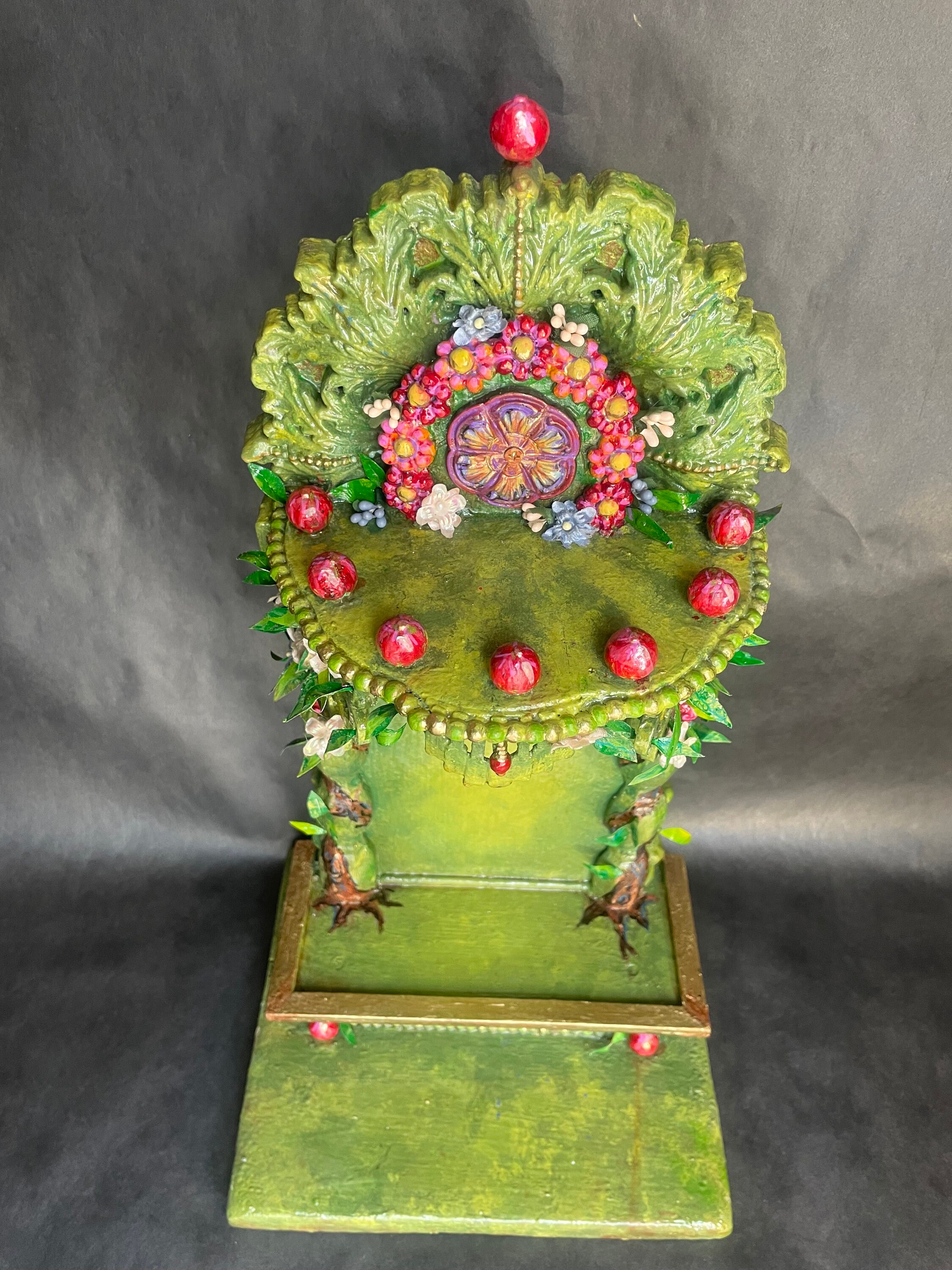 Woodland Shrine/altar. Featuring Mother Earth, Diving Goddess, All ...