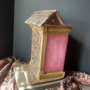 Personal Altar Box, Travel-inspired Shrine. Cardboard Construction ...