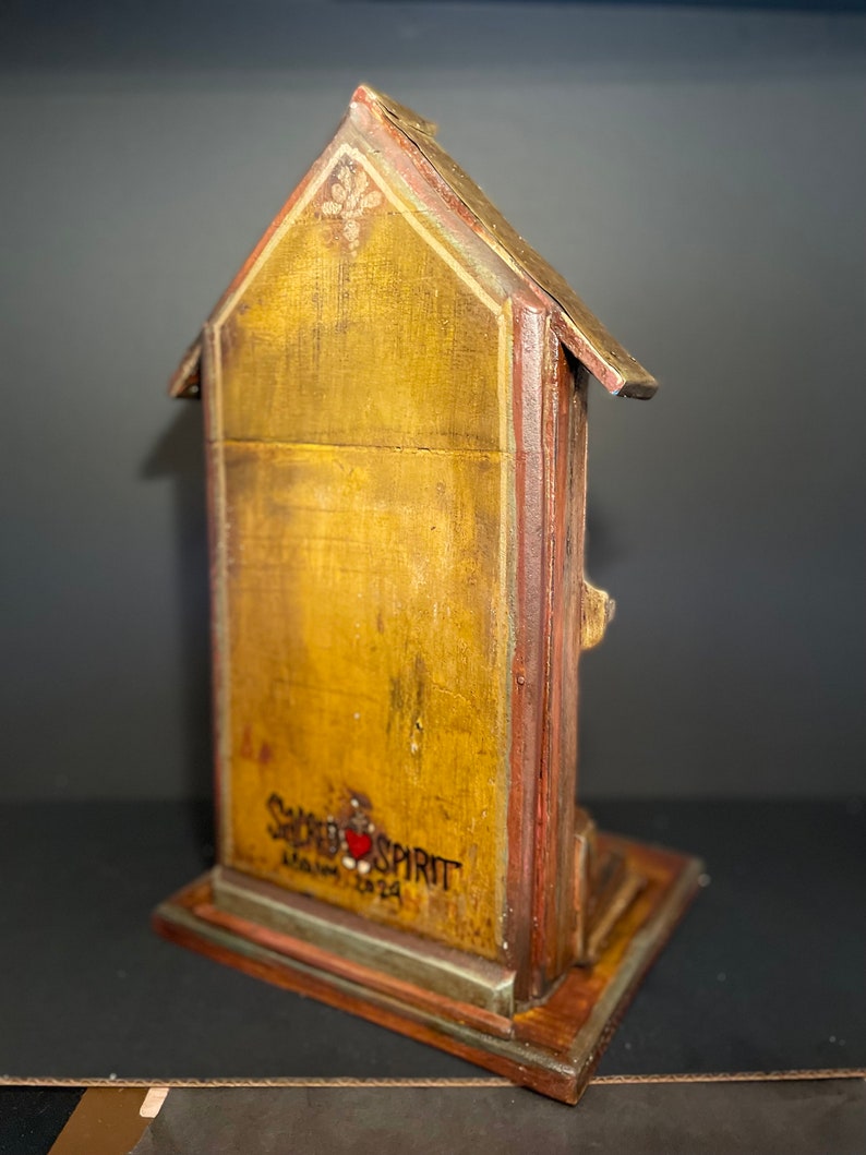 Italian Renaissance Inspired 2-piece Altar/shrine Box: Architectural Details With Detachable ...