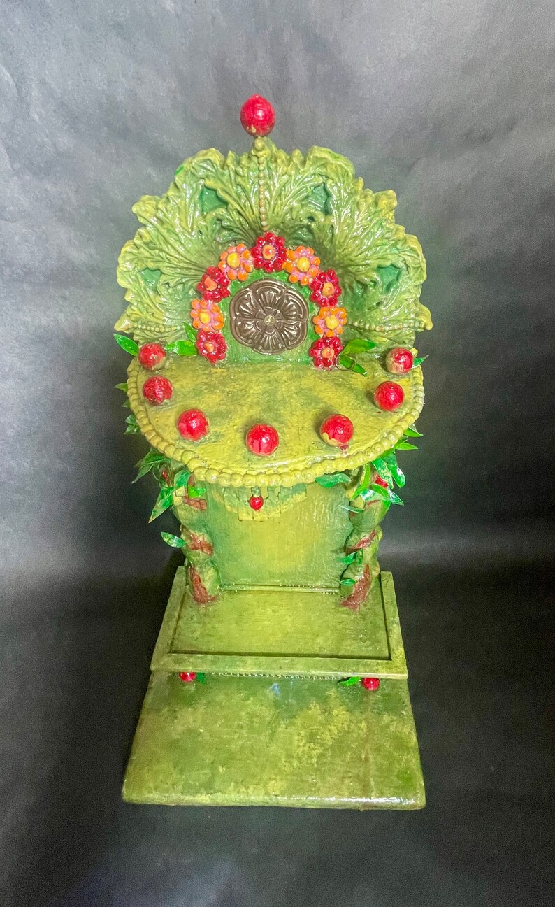 Woodland Shrine/altar. Featuring Mother Earth, Diving Goddess, All ...