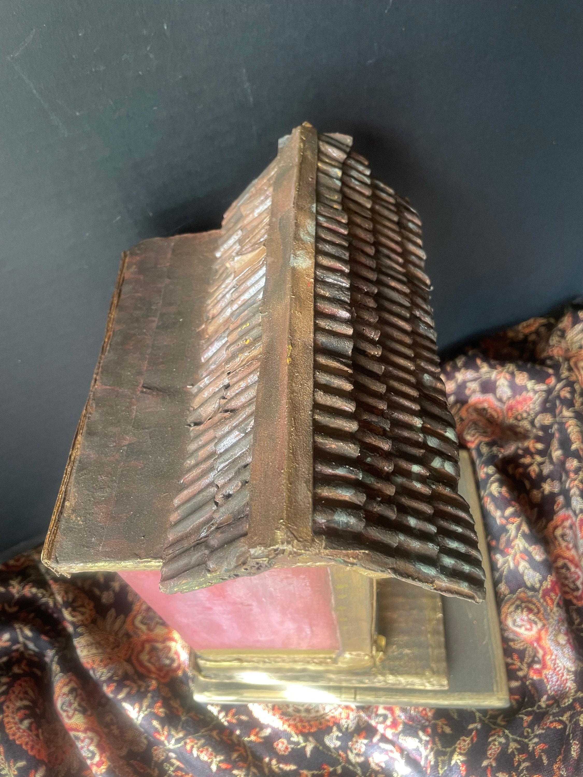 Personal Altar Box, Travel-inspired Shrine. Cardboard Construction ...