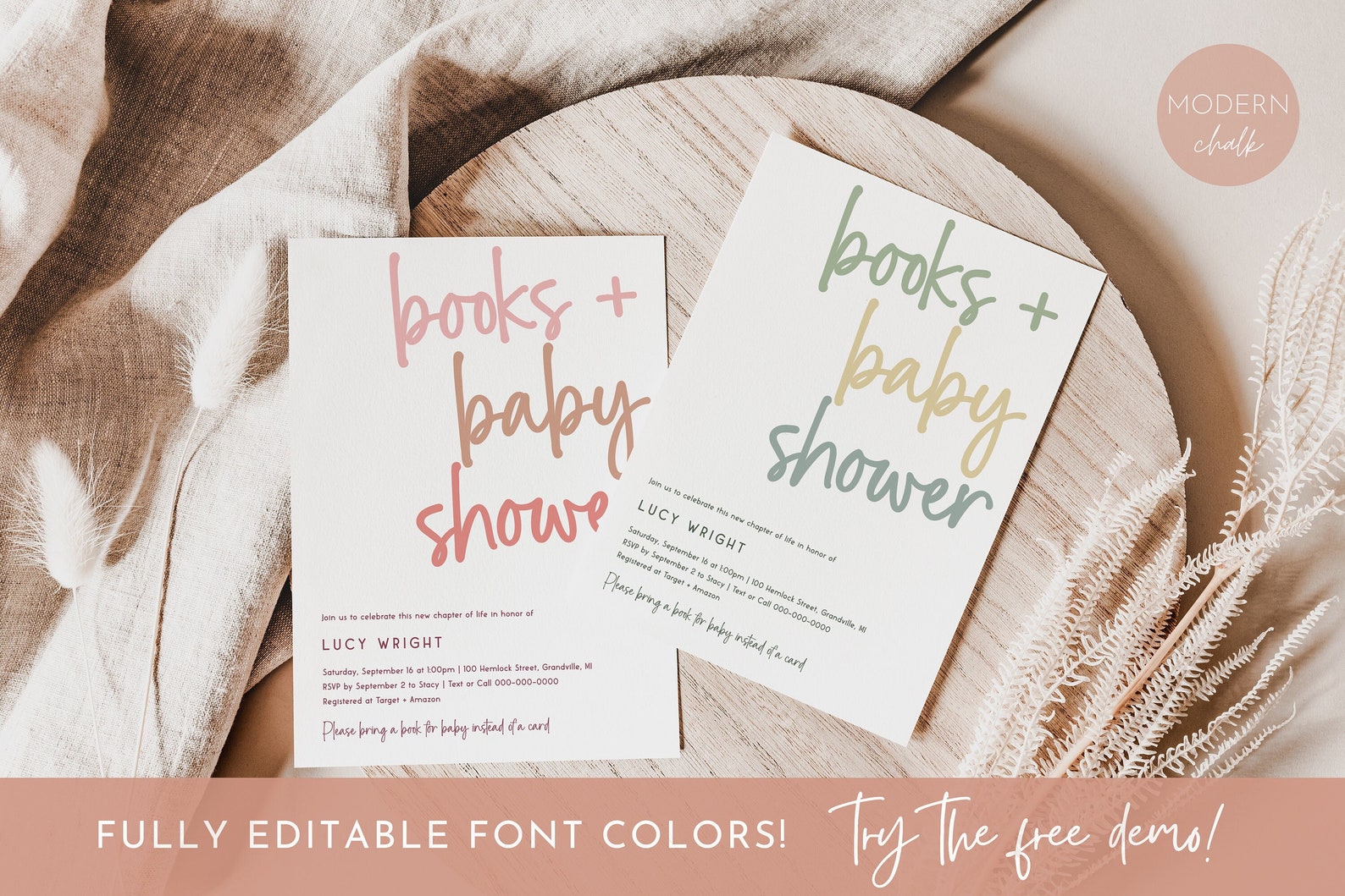 Books for Baby Shower Invite, Book Instead of Card, Bring Book Not A ...