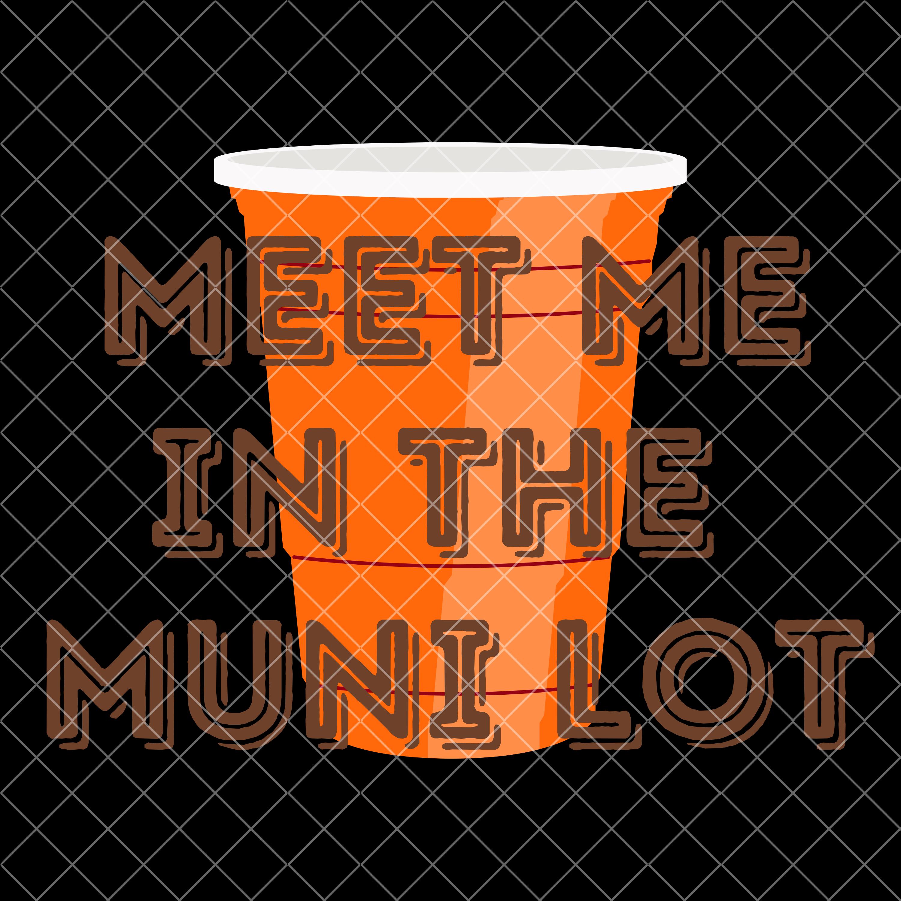 Meet Me in the Muni Lot PNG Instant Digital Download, Browns, Cleveland ...