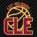 CLE Basketball Neon PNG, Cavaliers T-shirt Design (digital Download) - Etsy