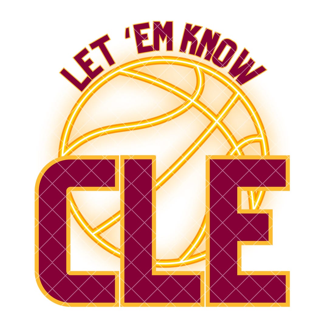 CLE Basketball Neon PNG, Cavaliers T-shirt Design (digital Download) - Etsy