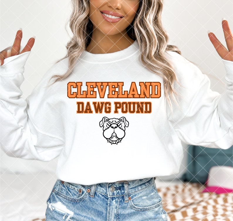Cleveland Dawg Pound PNG Instant Digital Download, Trendy, Football ...