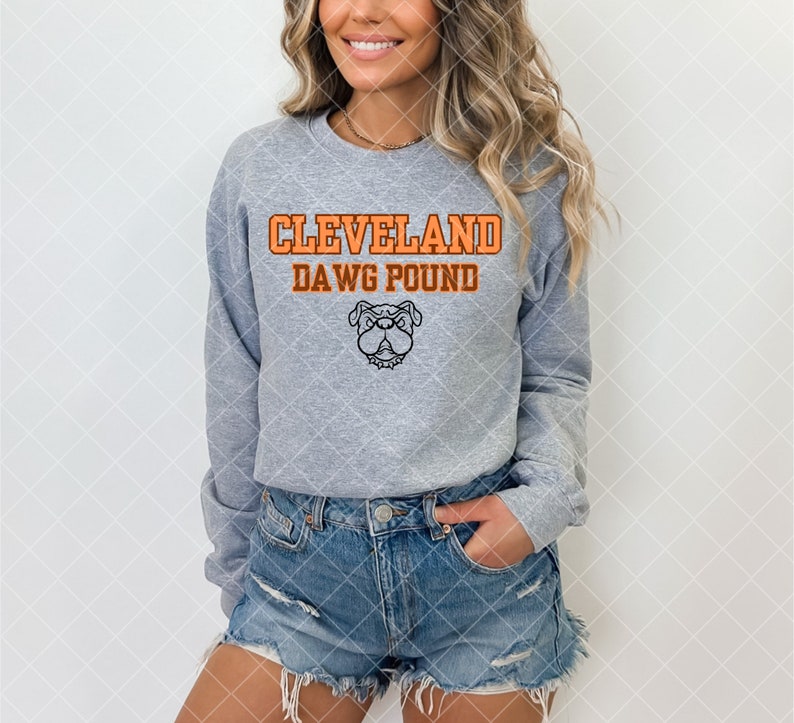 Cleveland Dawg Pound PNG, Football T-shirt Design (digital Download) - Etsy