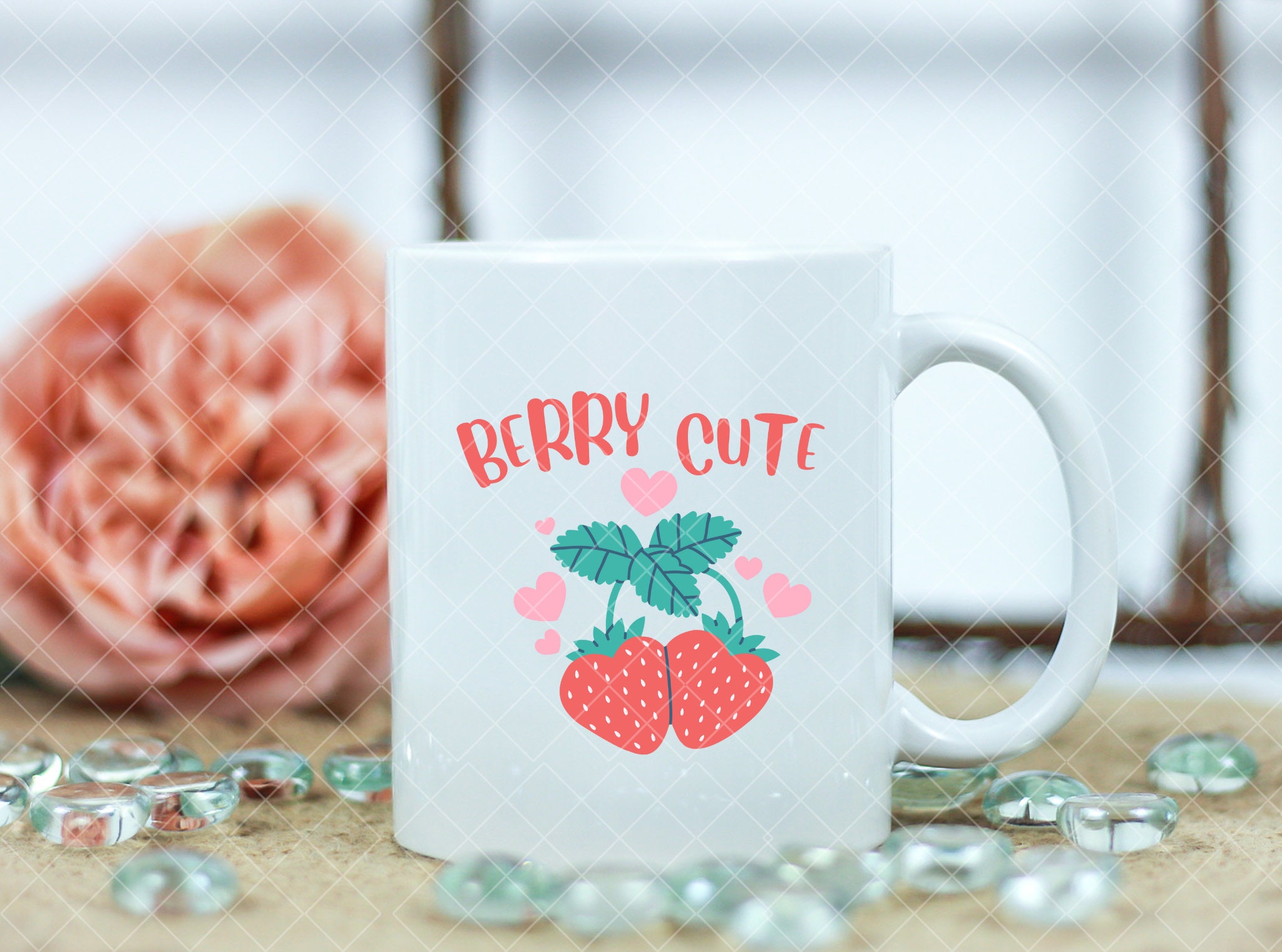Berry Cute PNG Instant Digital Download, Love, Heart, Cute, Groovy ...