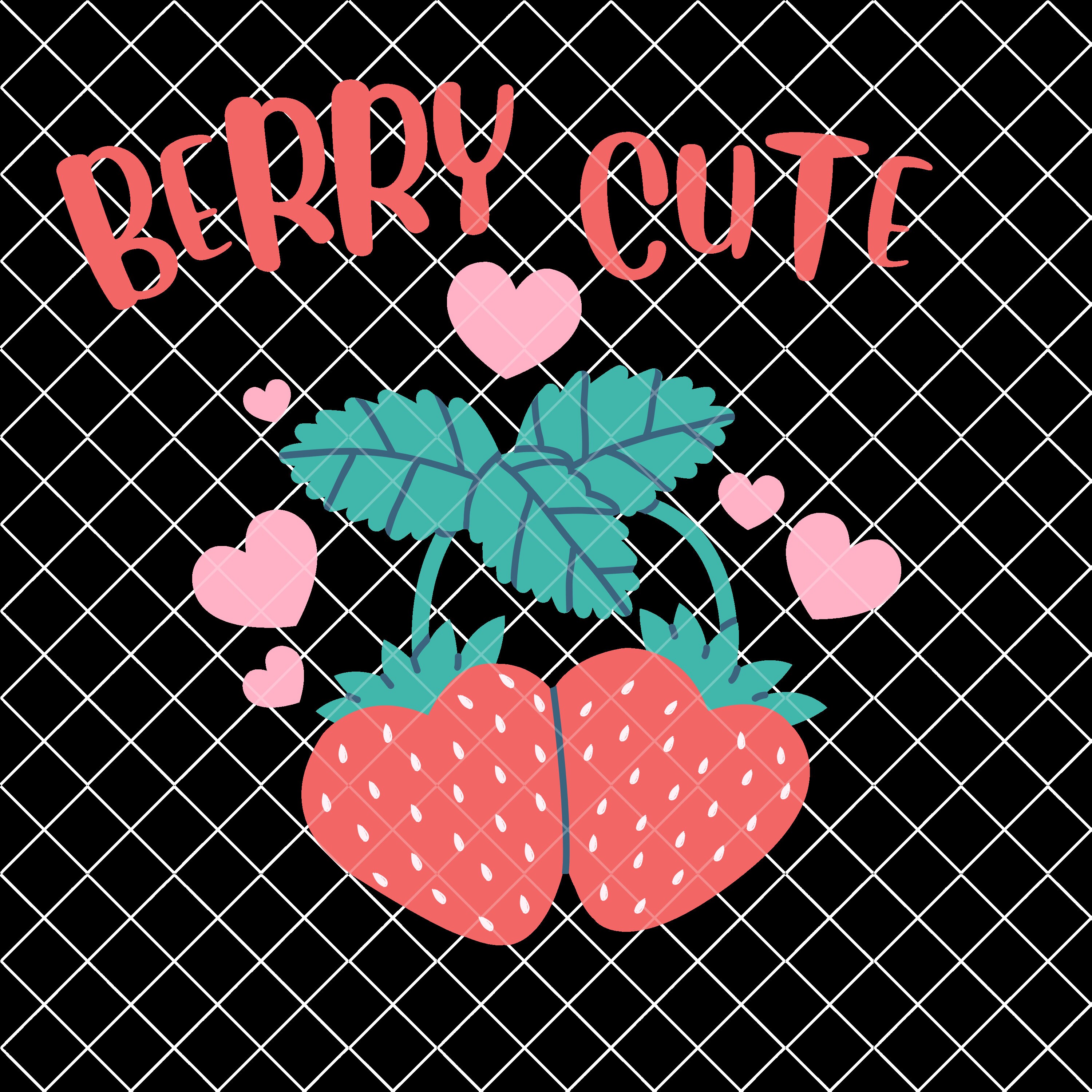 Berry Cute PNG Instant Digital Download, Love, Heart, Cute, Groovy ...
