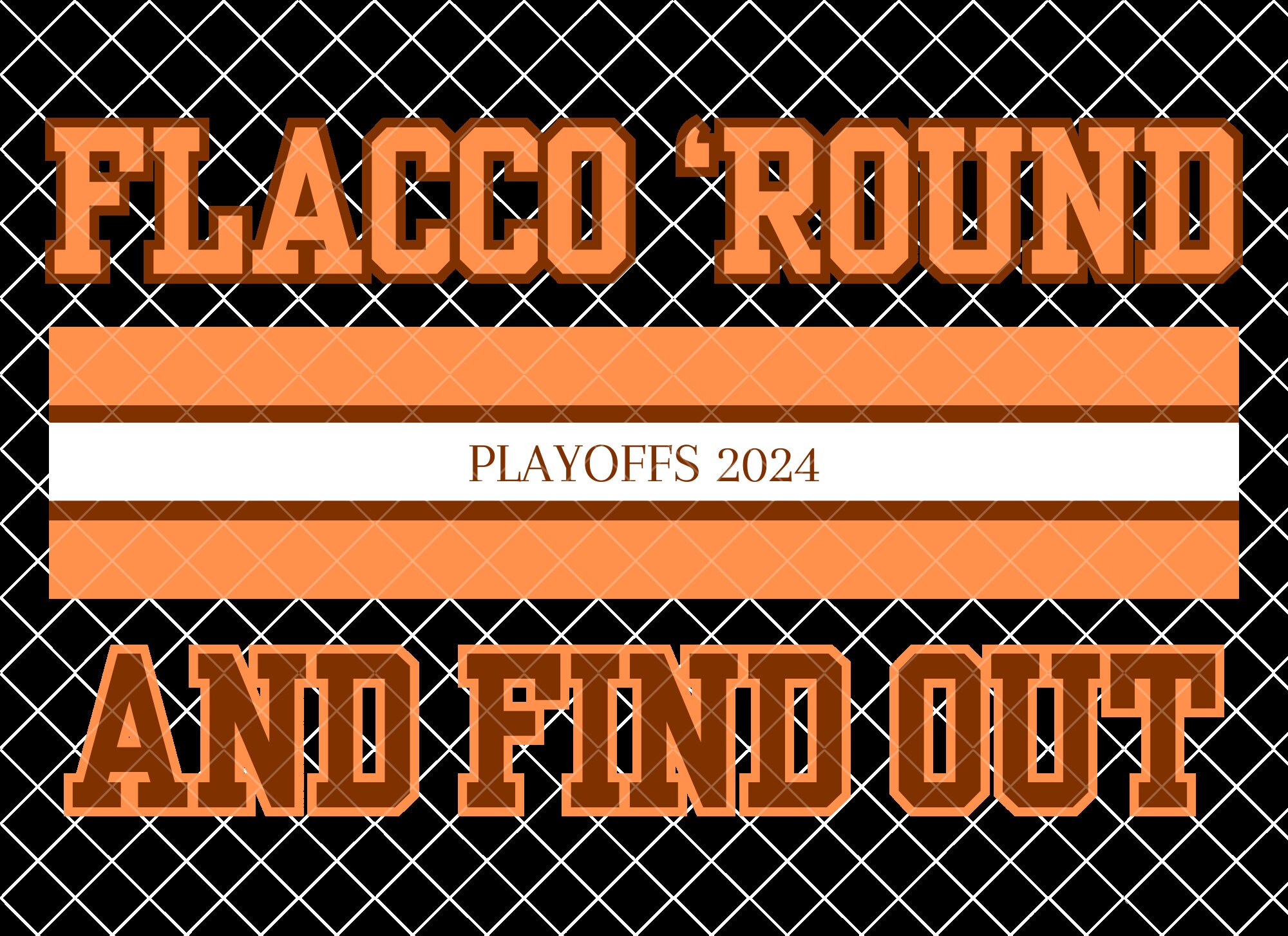Flacco 'round PNG Instant Digital Download, Trendy, Football, Cleveland ...