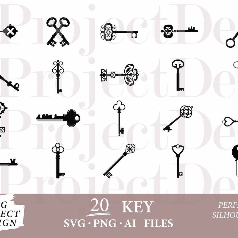 Key Clip Art - Etsy