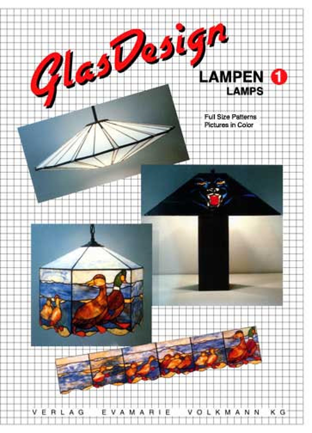 Glasdesign Lamps I Full Size Patterns - Etsy