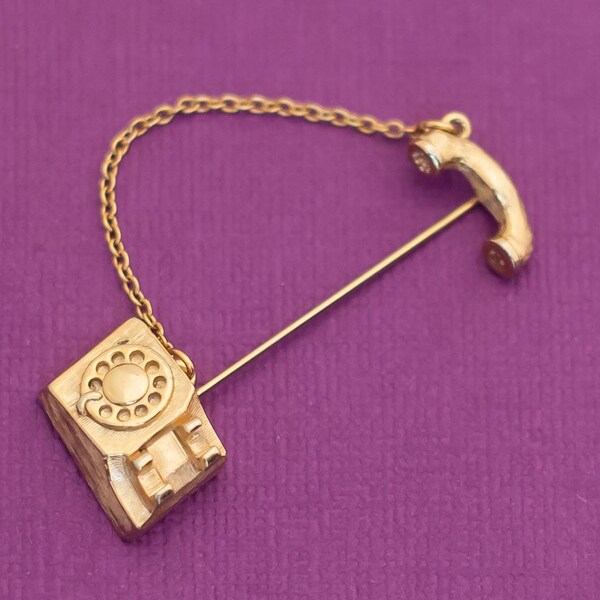 Telephone Pins - Etsy