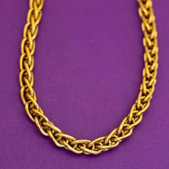 20 inch, Vintage Rope Style Chain Necklace by Monet -… - Gem