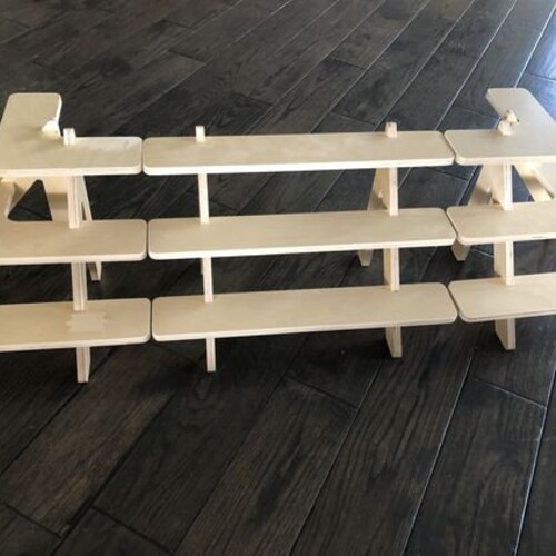 Portable Craft Fair Display Stand Plans DIY Wooden Display - Etsy