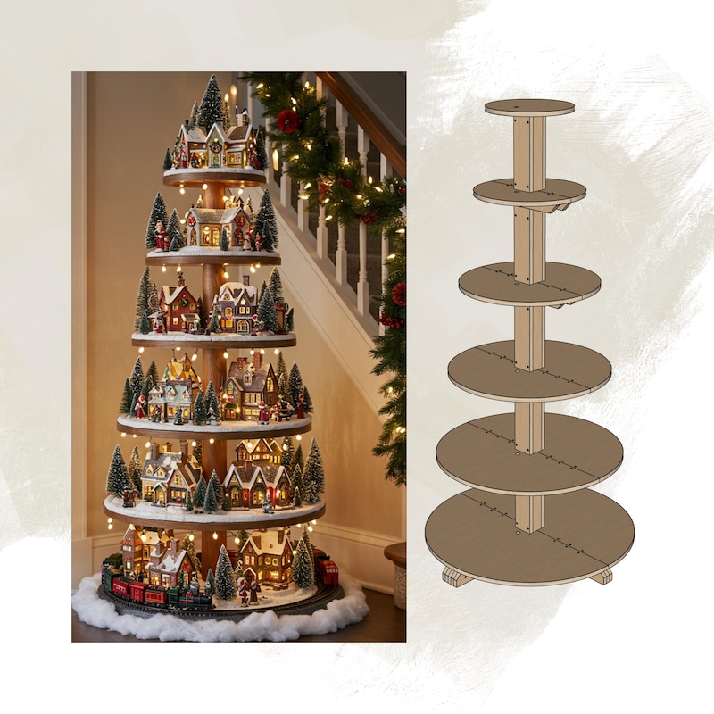 Tree Village Plans - Etsy