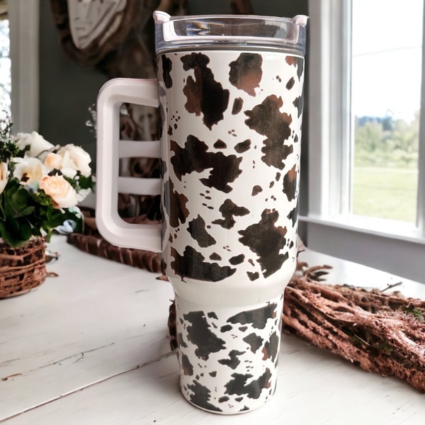 Stanley Cup Cow Print - Etsy