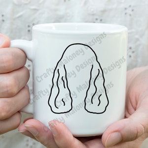 Spaniel Svg, Cocker Spaniel Ears, Springer Spaniel Gifts, Dog Ear ...