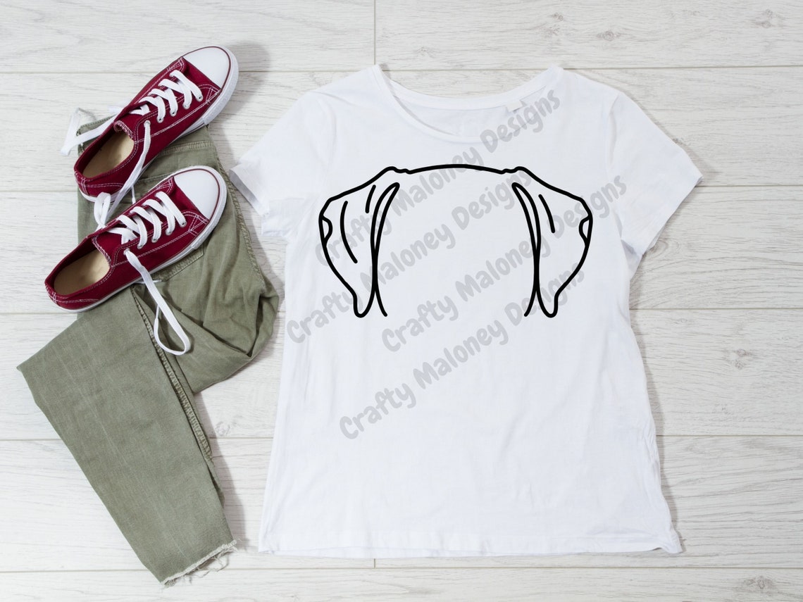 Boxer Svg, Boxer Dog Svg, Boxer Ears Svg, Boxer Dog Breed Svg, Dog Ears ...