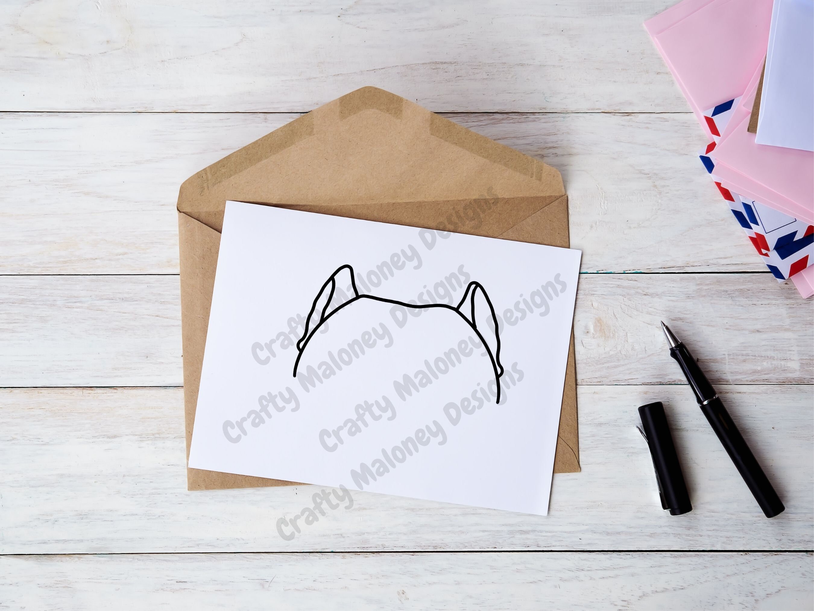 American Bully SVG Pitbull Svg Bully Dog Ears Svg Bully | Etsy