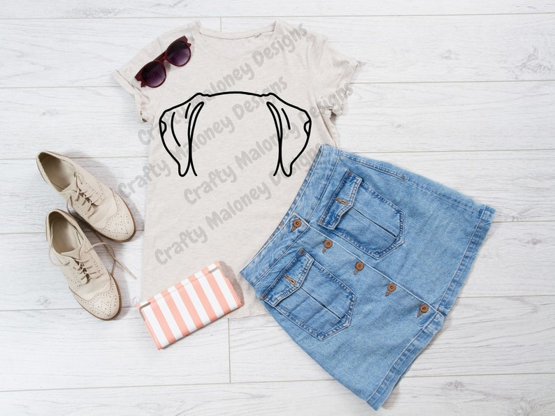 Boxer Svg, Boxer Dog Svg, Boxer Ears Svg, Boxer Dog Breed Svg, Dog Ears ...