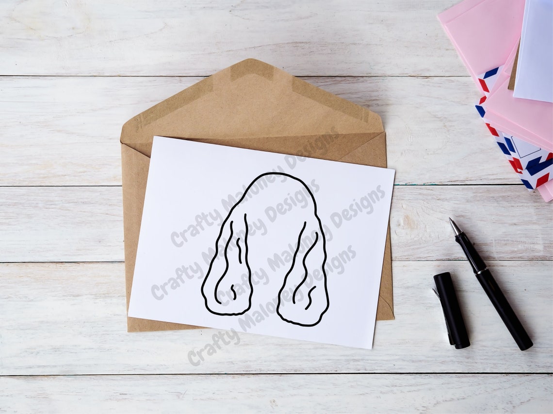 Spaniel Svg, Cocker Spaniel Ears, Springer Spaniel Gifts, Dog Ear ...