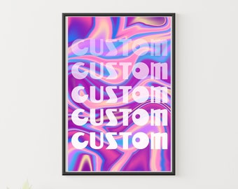 Preppy Name Signs - Etsy