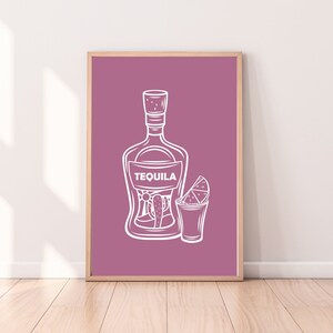 Printable Tequila Wall Art - Etsy