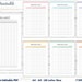 Date Tracker Printable, Recurring Task Log (PDF) - Etsy