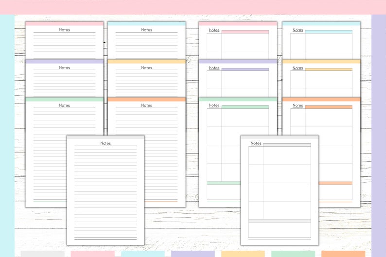 Work From Home Planner Printable Template, Daily Working Planner ...