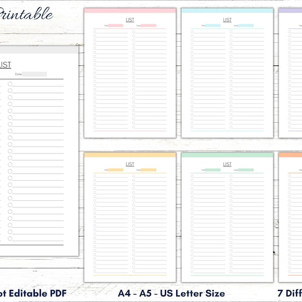 List Organizer - Etsy