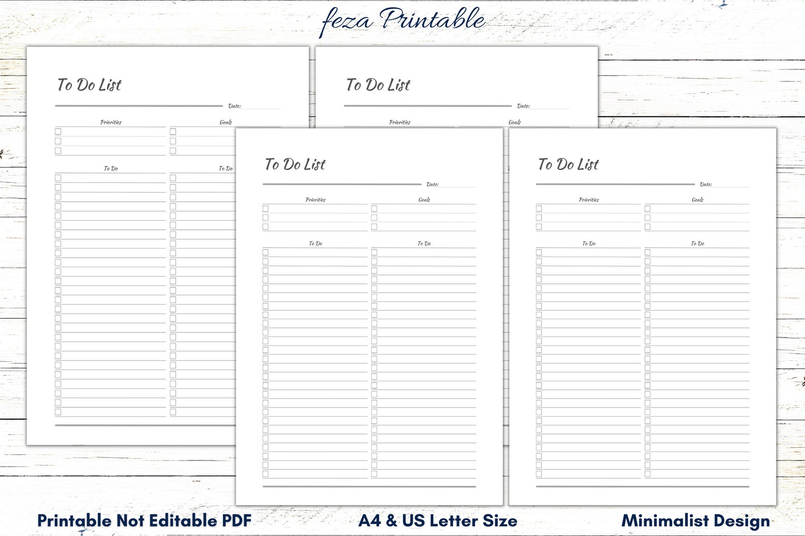 To Do List Printable, to Do List Template, to Do List Planner, to Do ...
