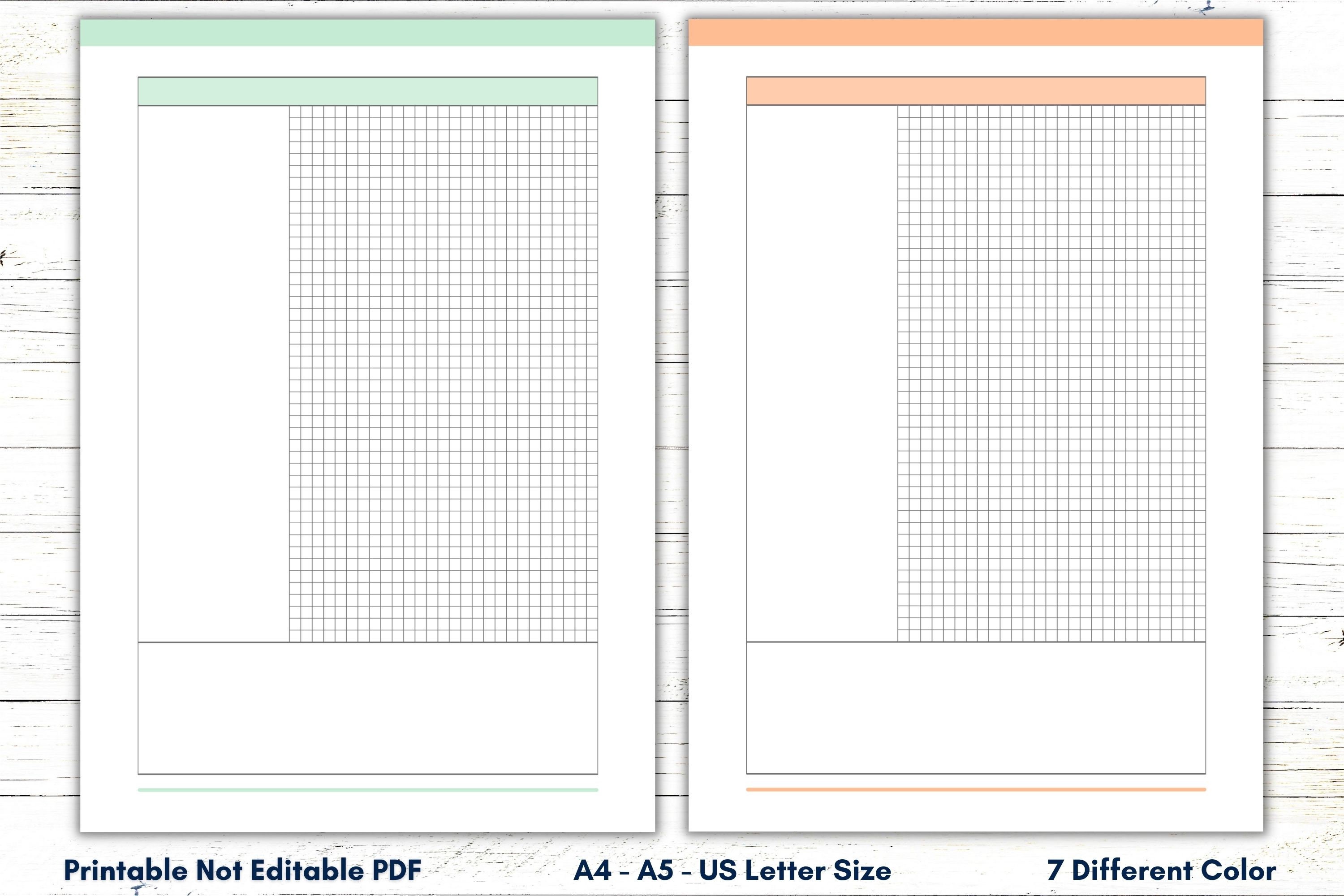 Printable Grid Cornell Notes Template, Cornell Note Taking Method Sheet ...