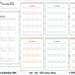 Library Planner Printable Template, Library Overview, Library List ...