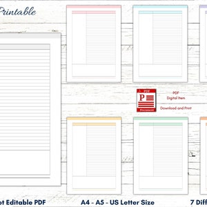 Printable Lined Cornell Notes Template, Cornell Note Taking Method ...