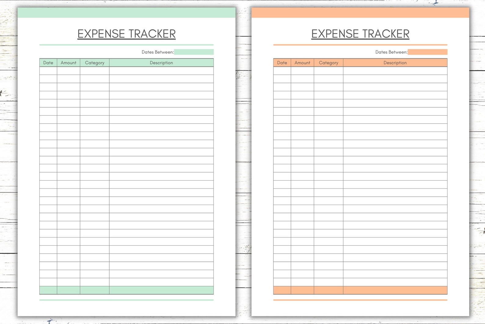 Printable Income Tracker, Income Sheet, Budget Planning, Expense ...