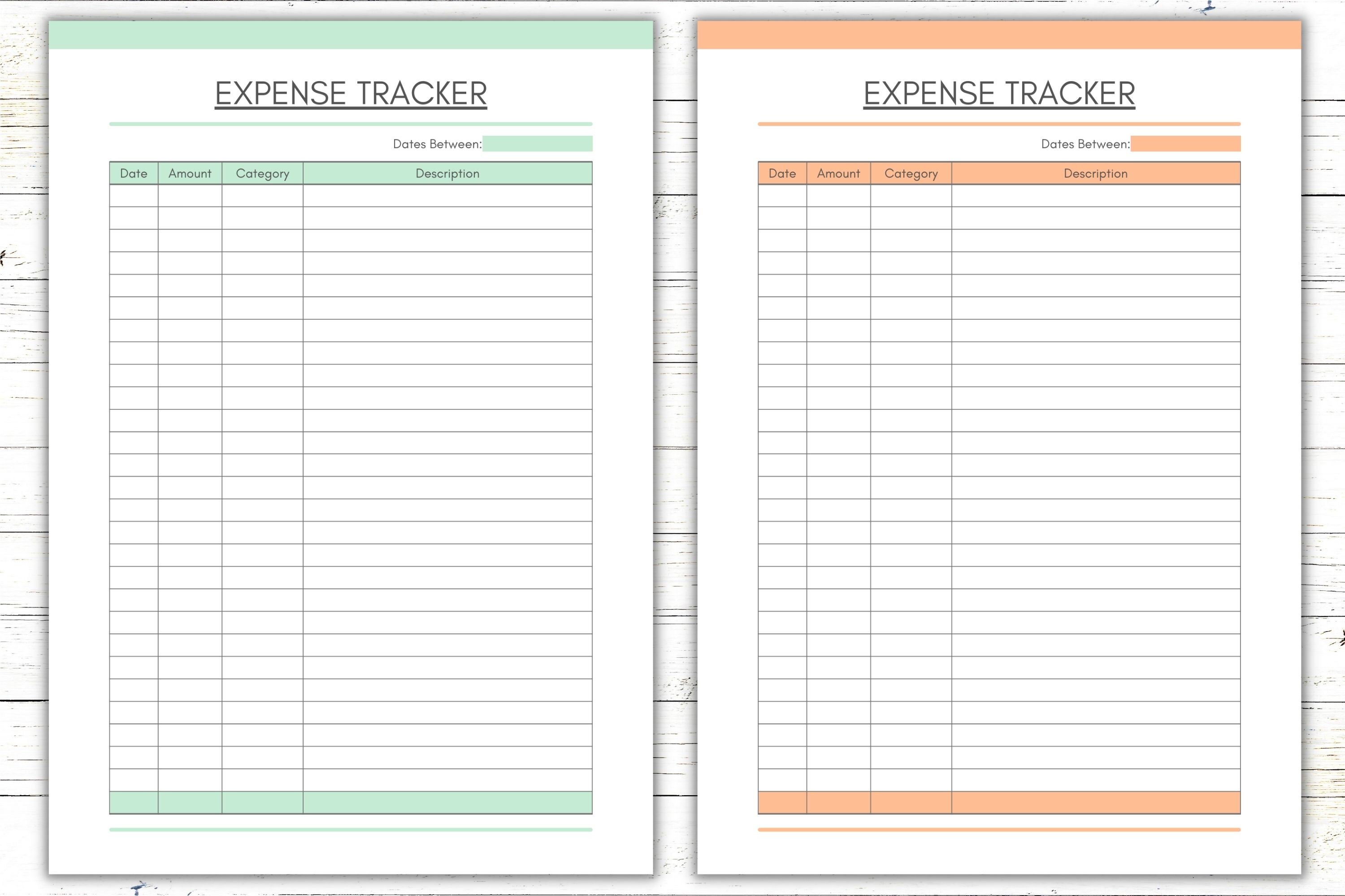 Printable Income Tracker, Income Sheet, Budget Planning, Expense ...
