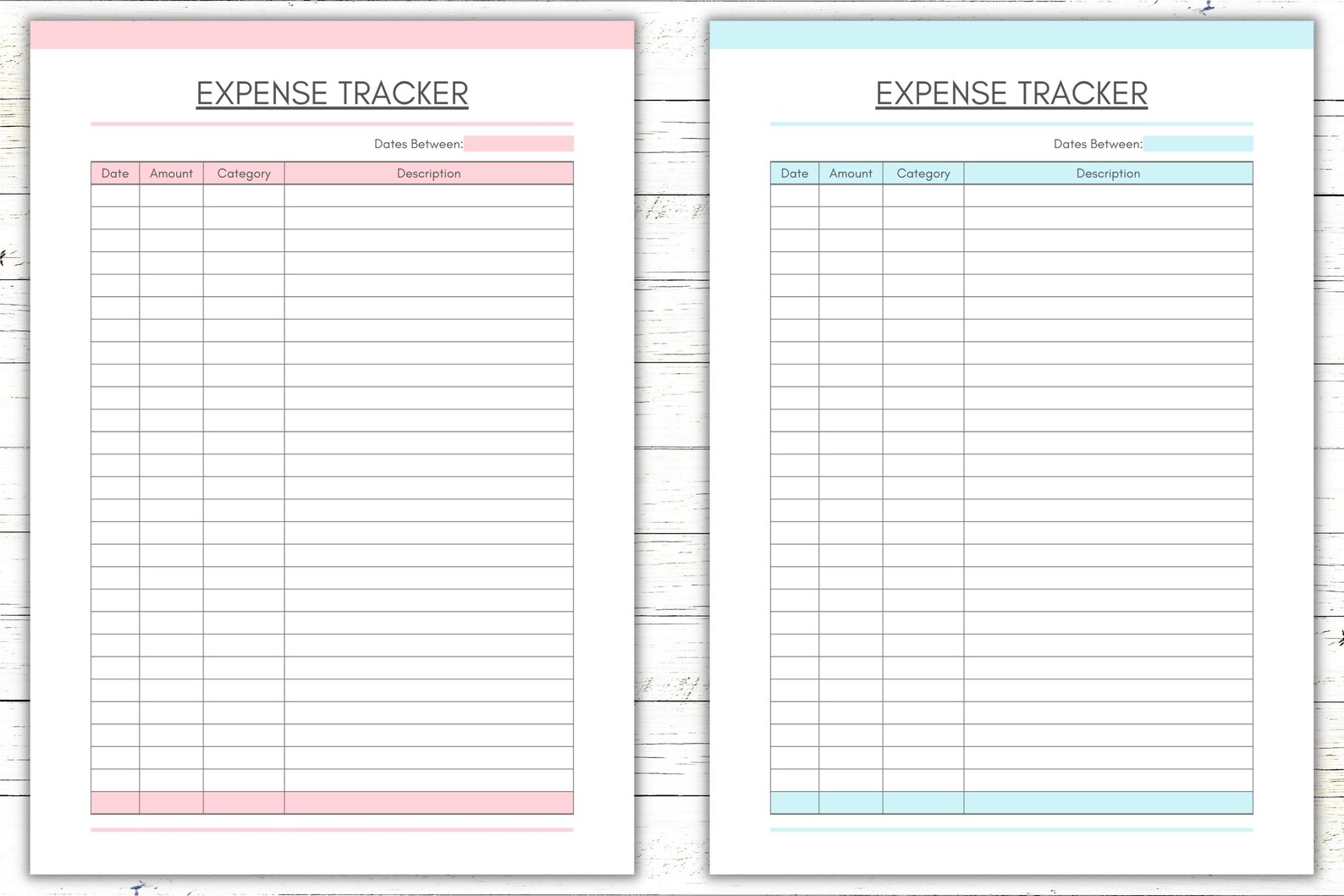 Printable Income Tracker, Income Sheet, Budget Planning, Expense ...