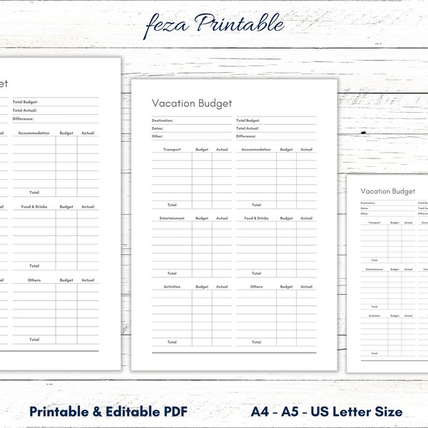A6 Budget Planner Printable, A6 Budget Sheets, A6 Budget Binder, A6 ...